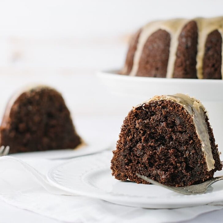 Chocolate Kahlua Cake with Step By Step Instructions | Baked Bree