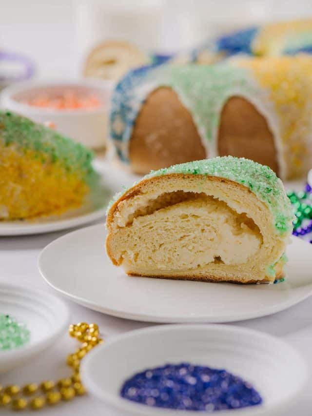 Homemade King Cake Recipe | Baked Bree