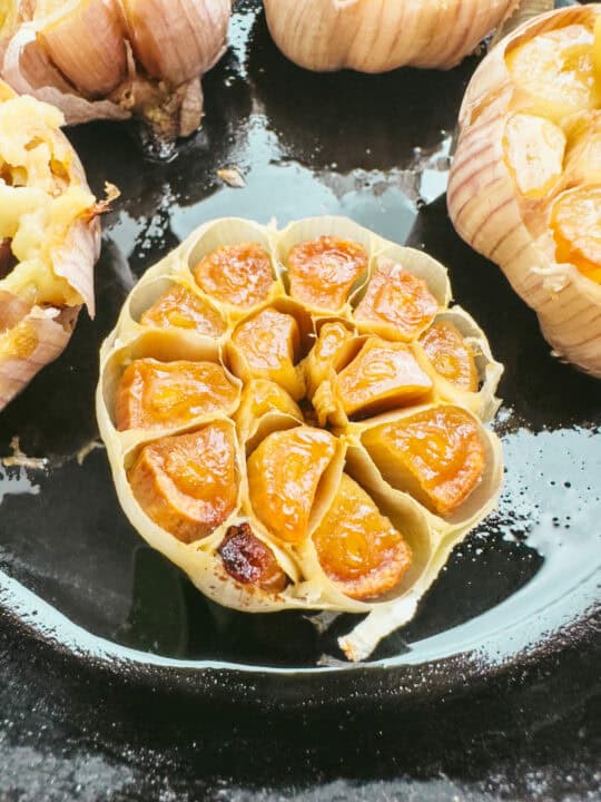 Easy Oven-Roasted Garlic | Baked Bree