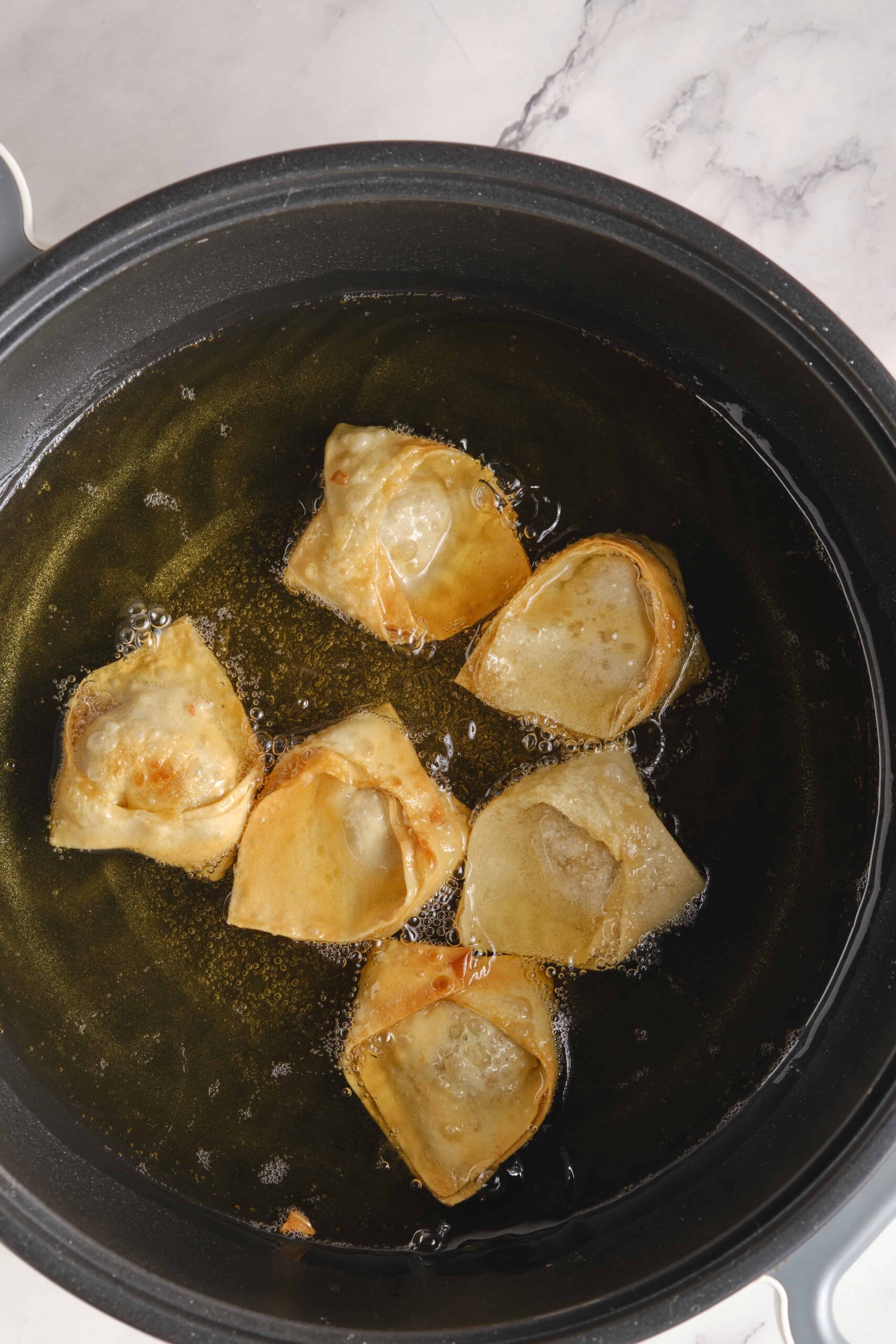 Fried Wonton Recipe | Baked Bree