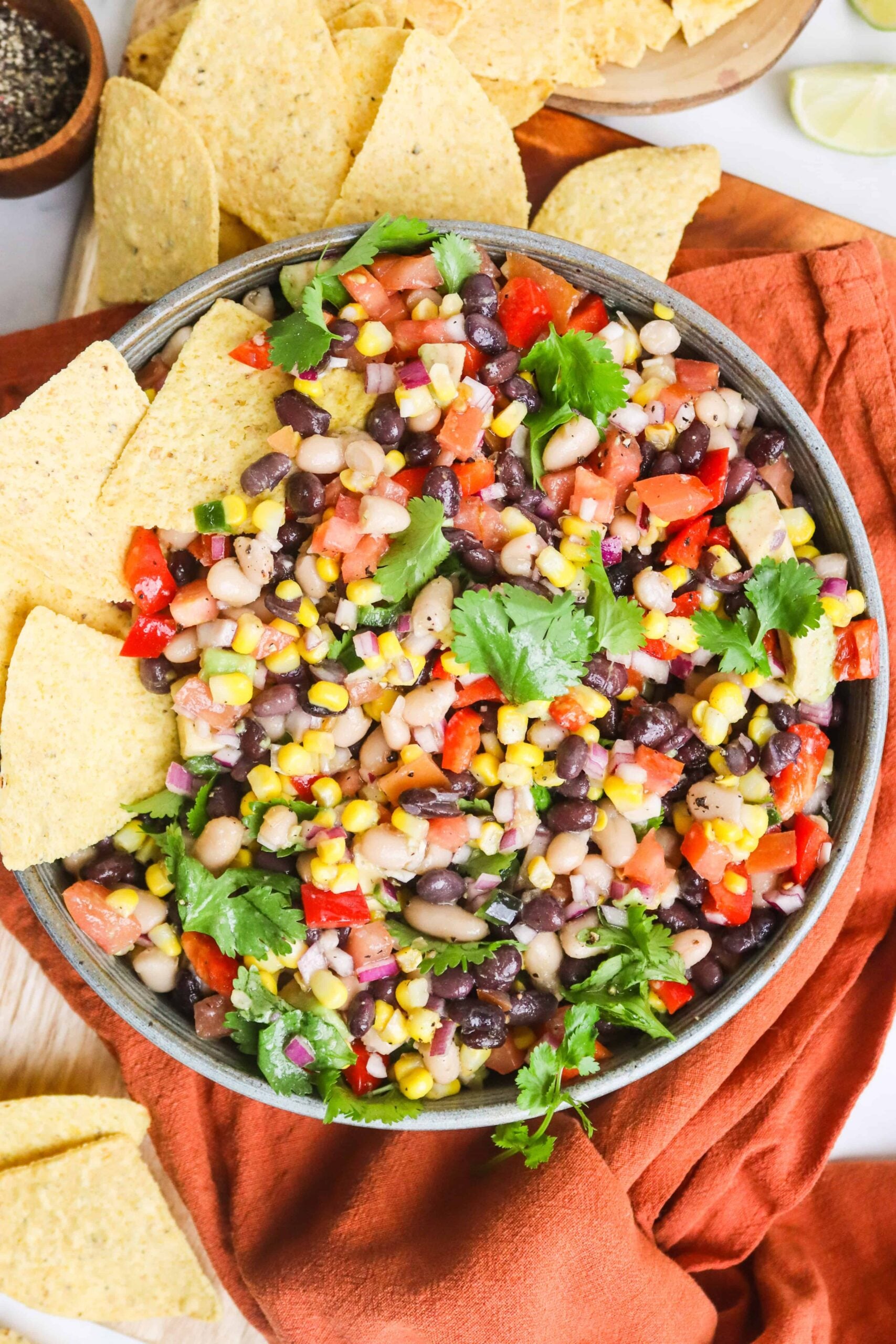 Cowboy Caviar Dip Recipe | Baked Bree
