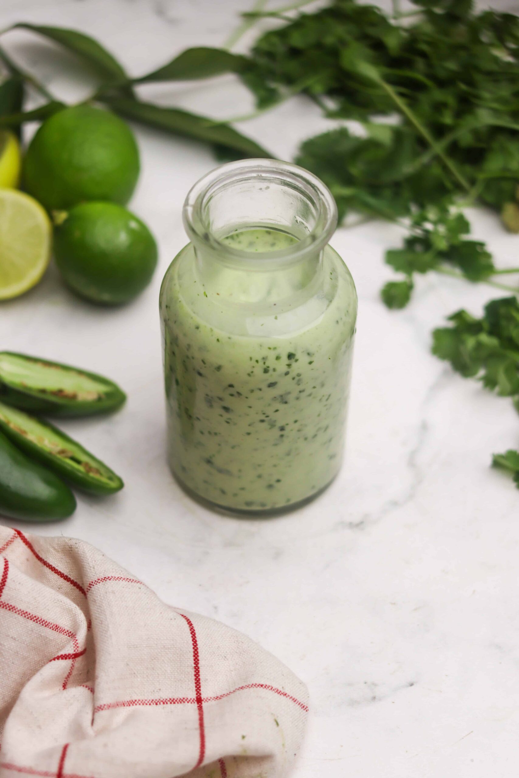 Cilantro Lime Dressing Recipe | Baked Bree