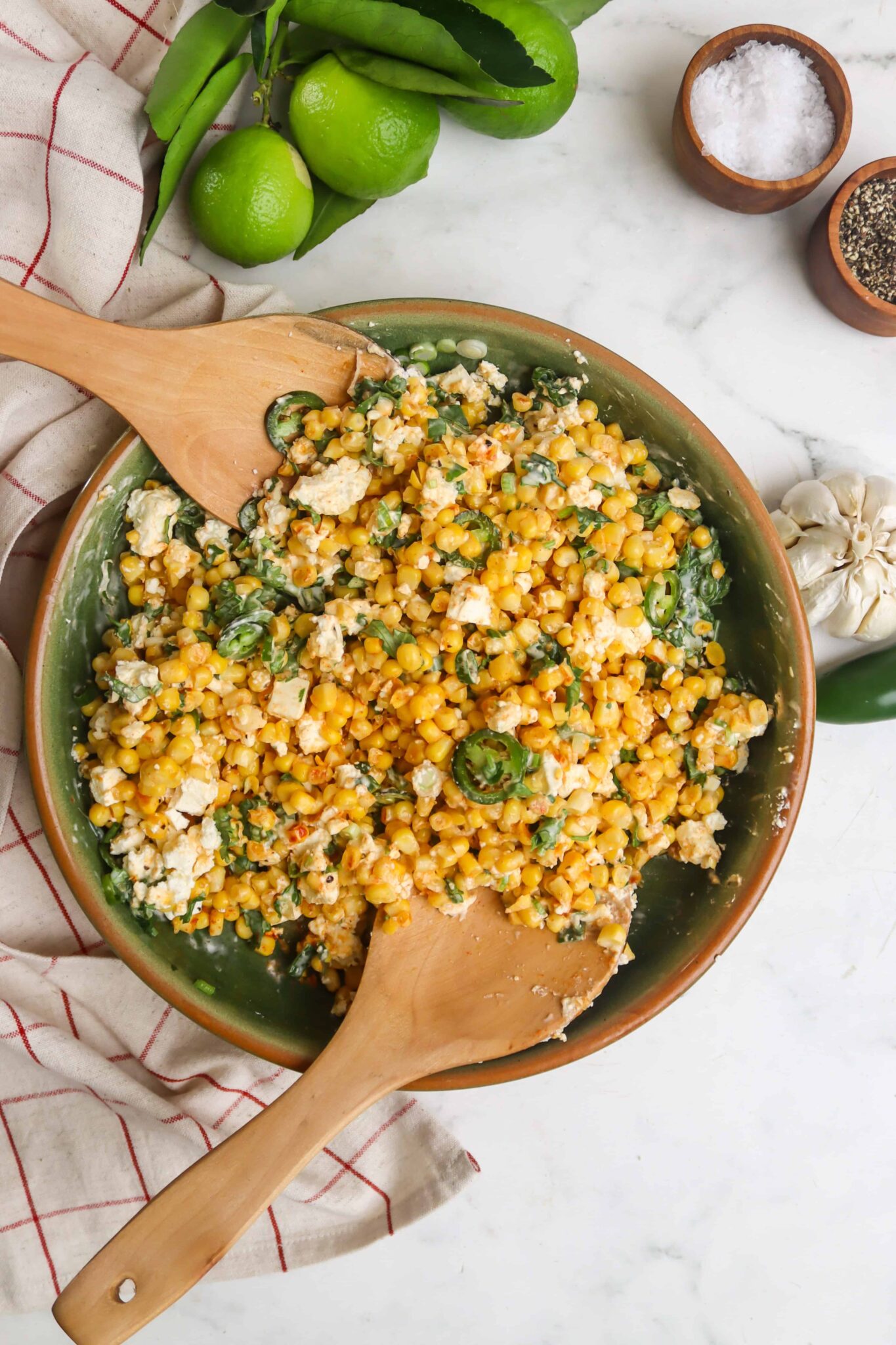 Esquites Recipe (Mexican Street Corn Salad) | Baked Bree