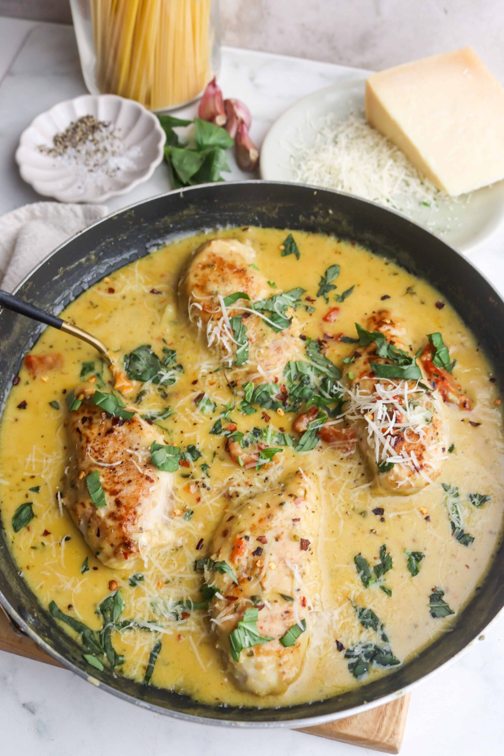 Delicious Marry Me Chicken Recipe | Baked Bree | Baked Bree