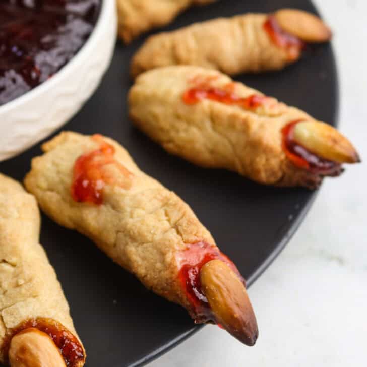 Spooky Witch Finger Cookies (Halloween Cookies) | Baked Bree