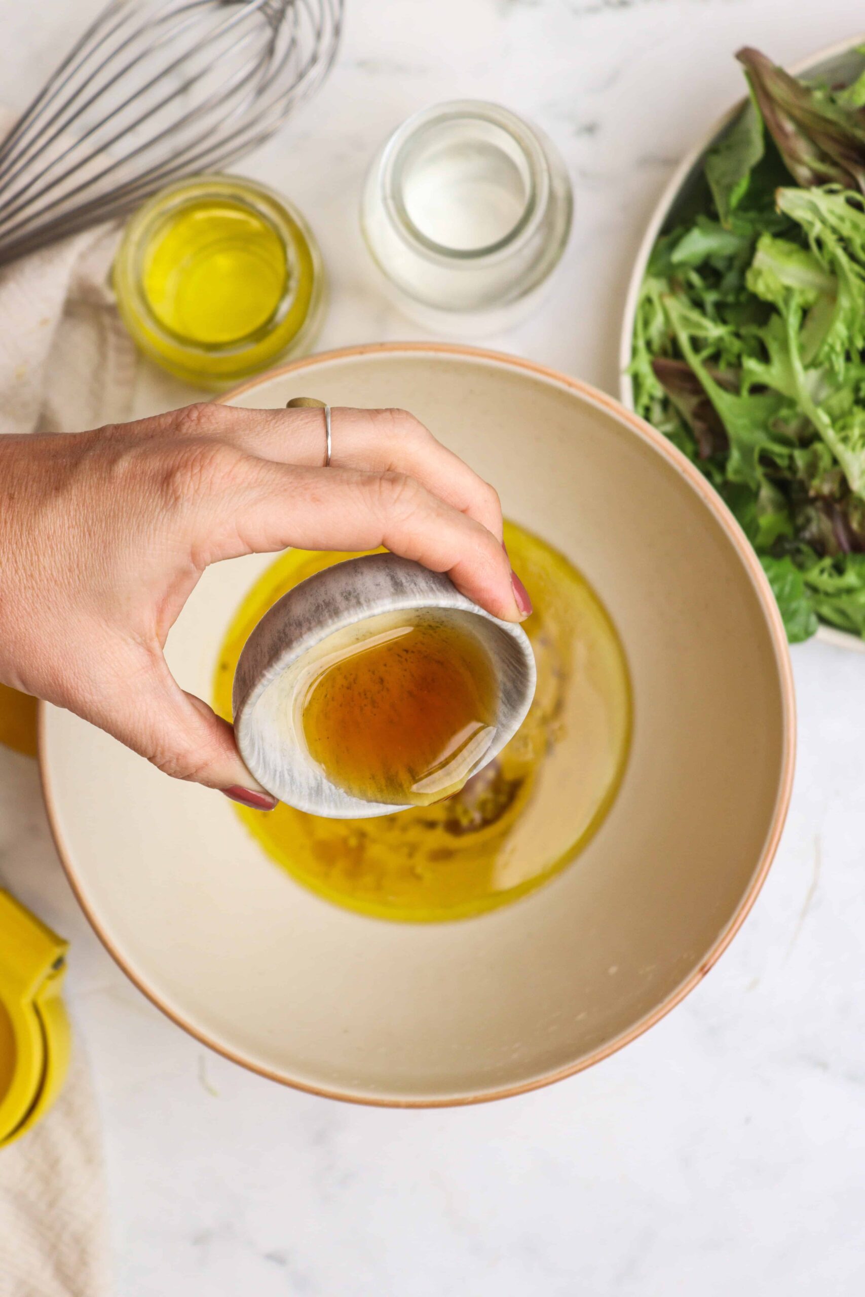 Easy Tahini Dressing Recipe (Perfect for Salad!) | Baked Bree | Baked Bree