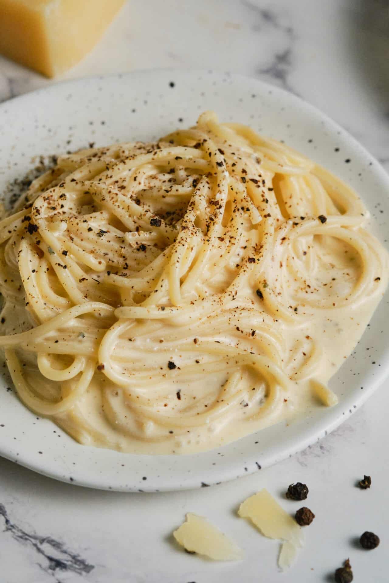 Cacio e Pepe Pasta Twist with Boursin | Baked Bree