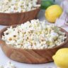 Lemon Popcorn Recipe (with Pepper!) | Baked Bree