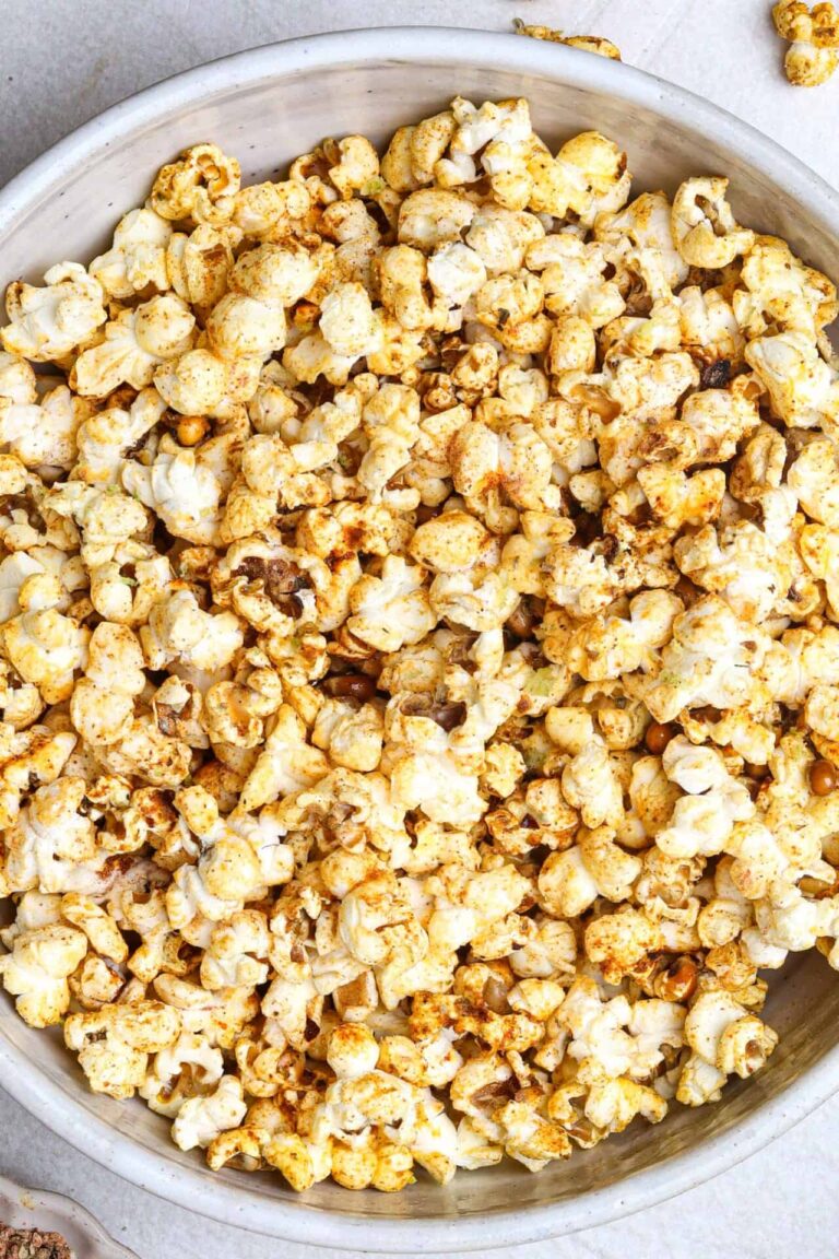 Delicious Taco Popcorn Recipe | Baked Bree