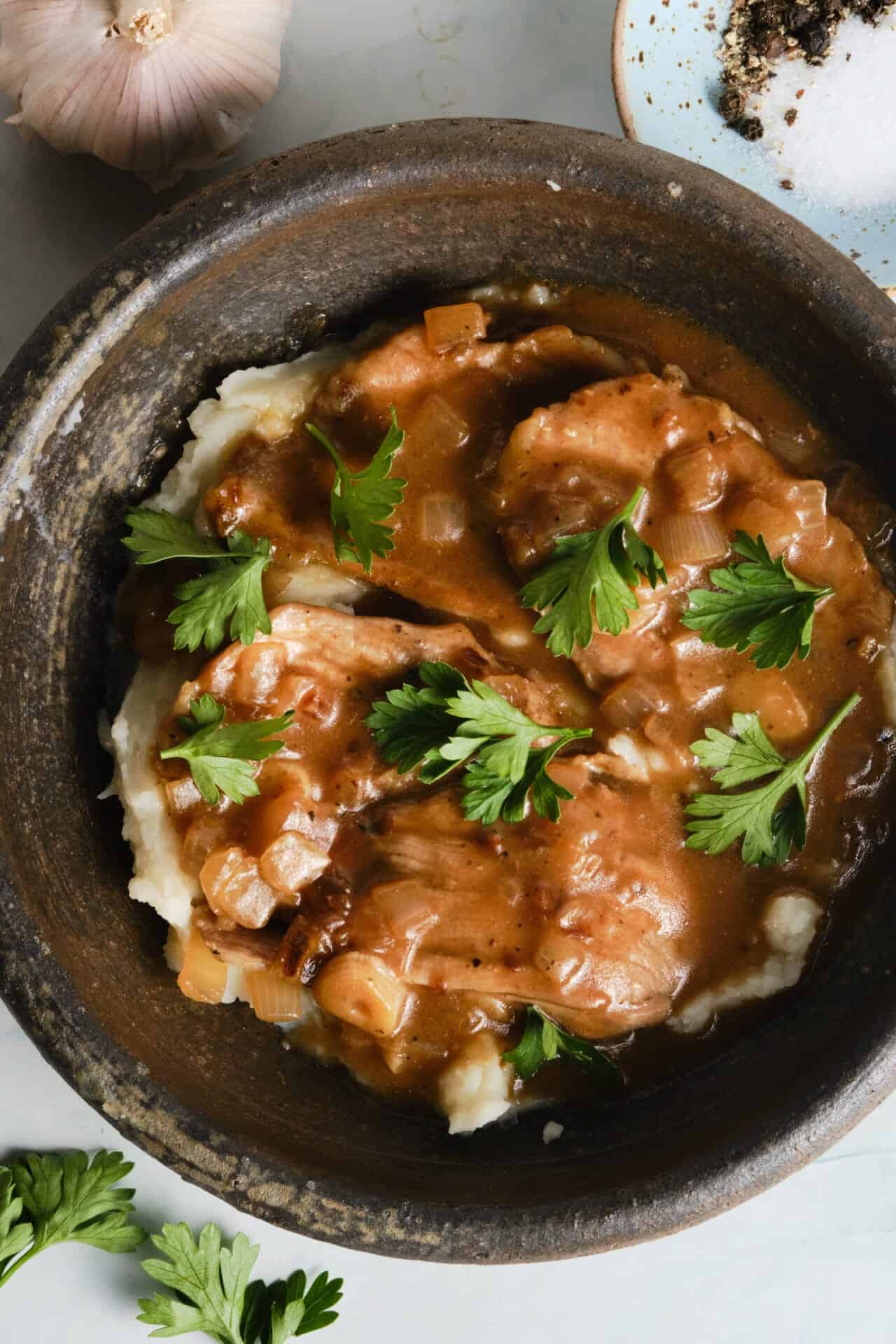 Slow Cooker Cube Steak | Baked Bree