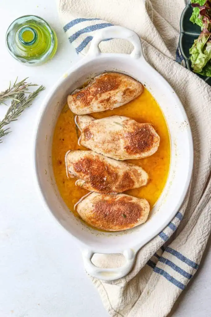 Slow Roasted Chicken Breast (Juicy!) | Baked Bree