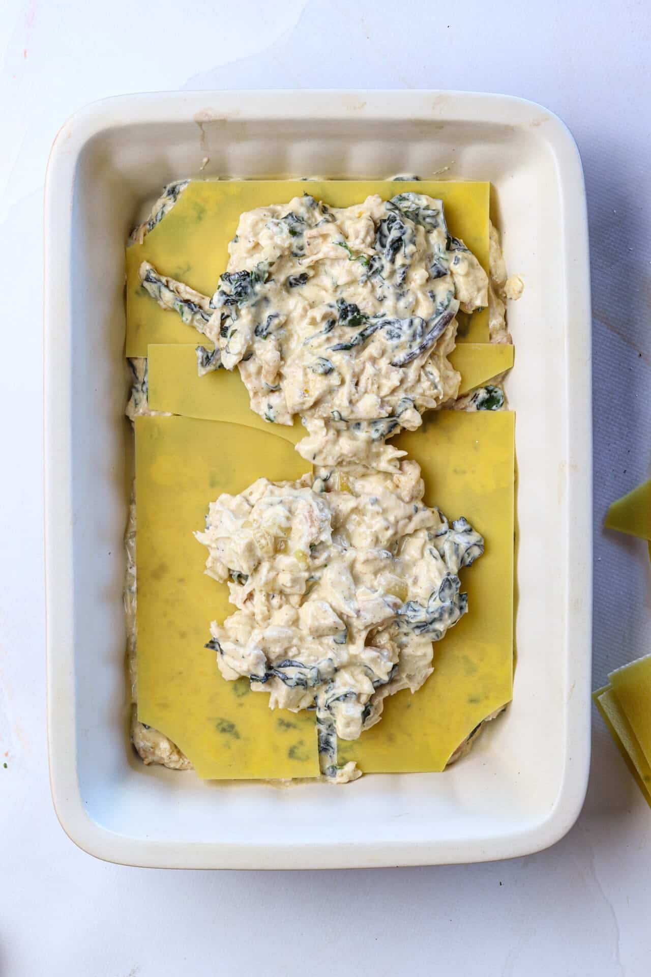 Chicken Lasagna Recipe | Baked Bree