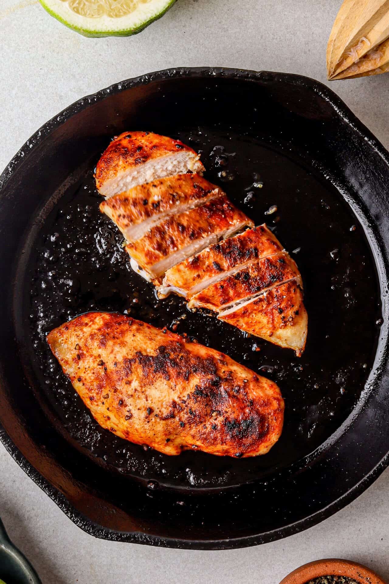 Chicken Seared then Baked | Baked Bree