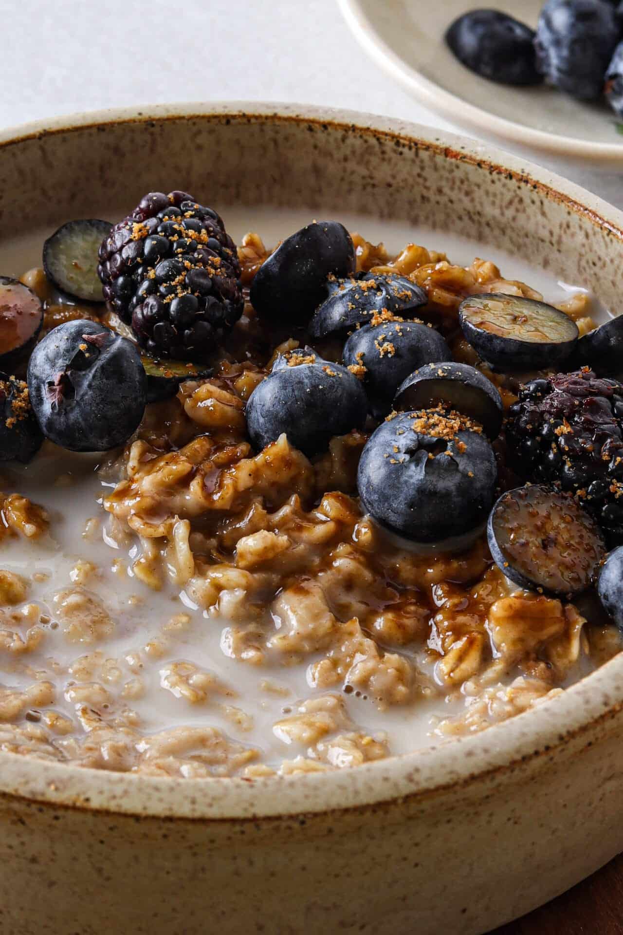 Microwave Oatmeal | Baked Bree