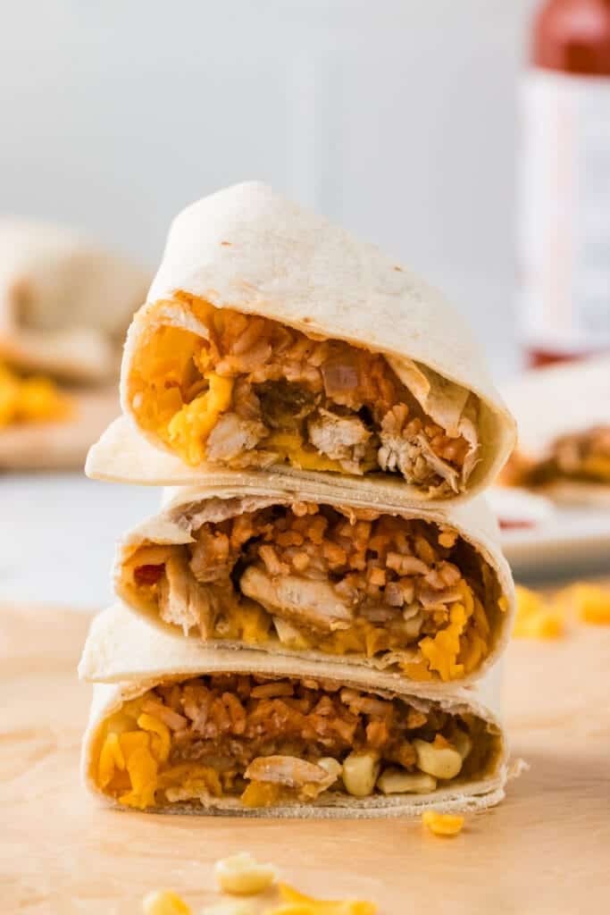 Chicken Burrito | Baked Bree
