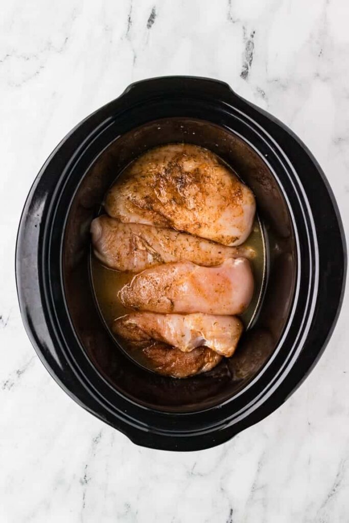 Crockpot Chicken Breast | Baked Bree