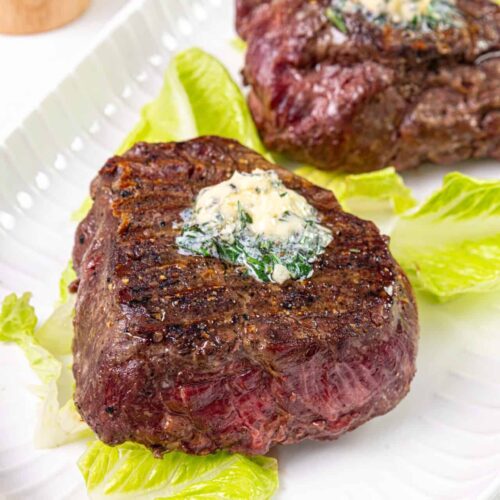 Grilled Filet Mignon | Baked Bree