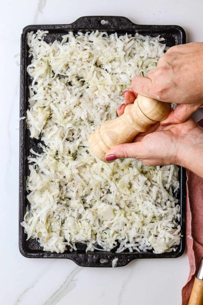 Frozen Hash Browns In Oven | Baked Bree