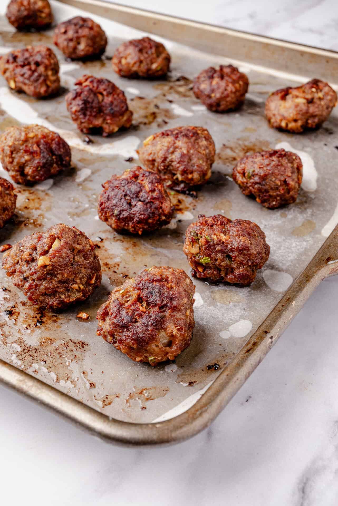 Meatballs without Eggs | Baked Bree