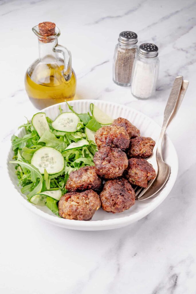 Meatballs without Eggs | Baked Bree