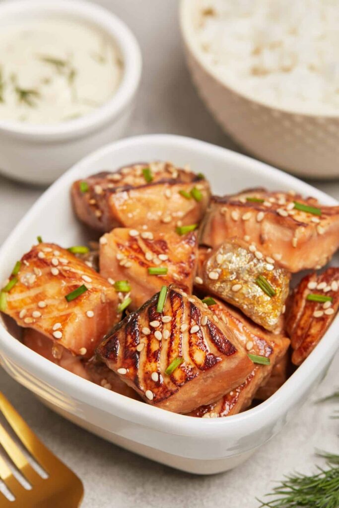 Salmon Bites | Baked Bree