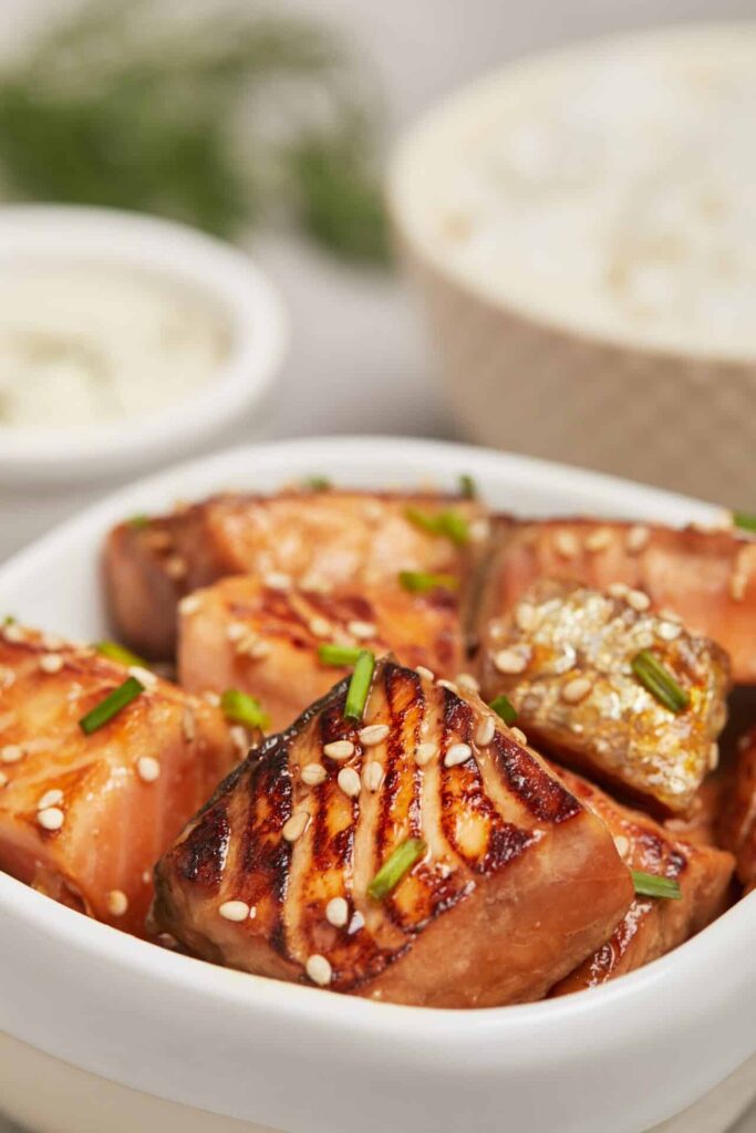 Salmon Bites | Baked Bree