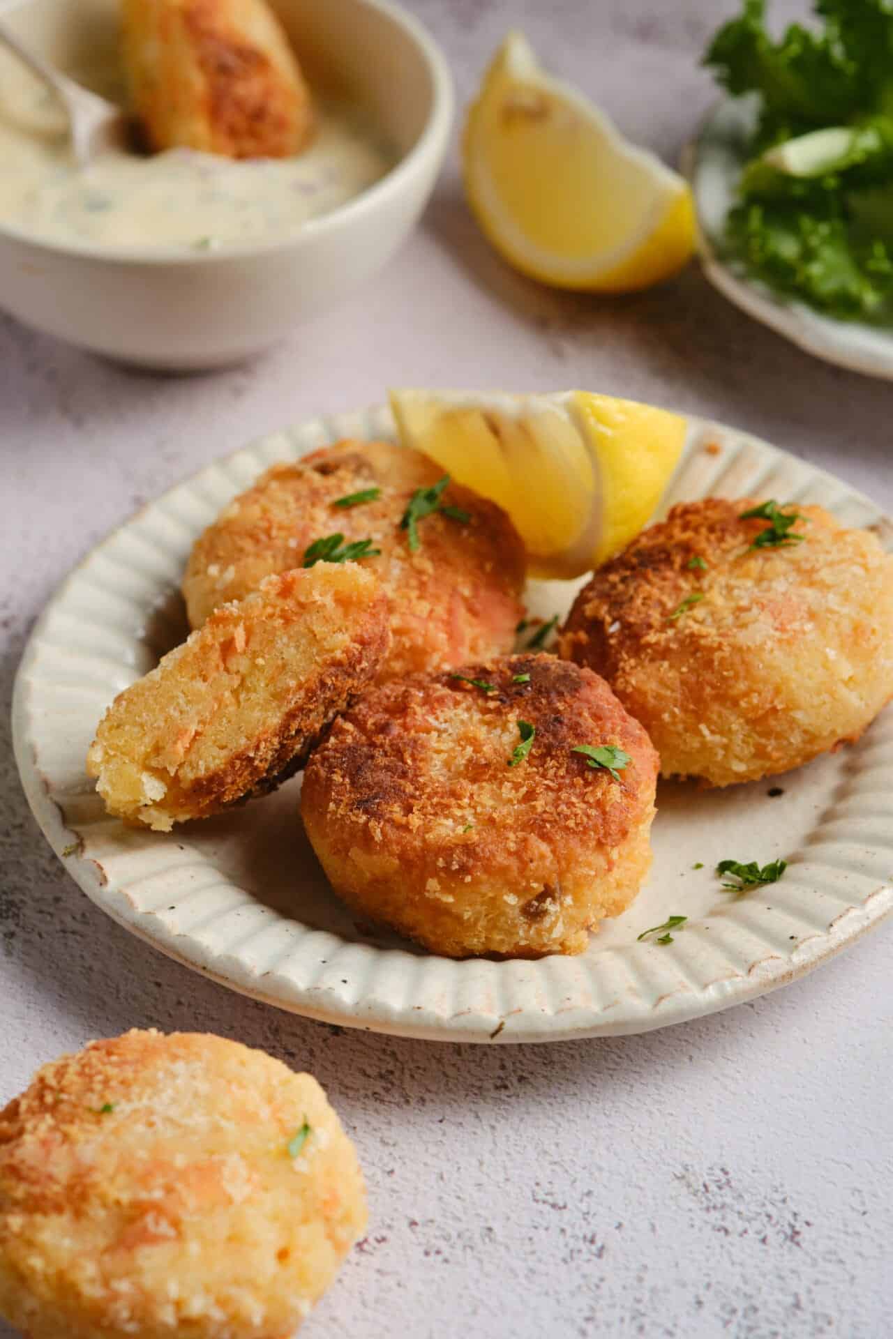 Salmon Cakes Recipe | Baked Bree