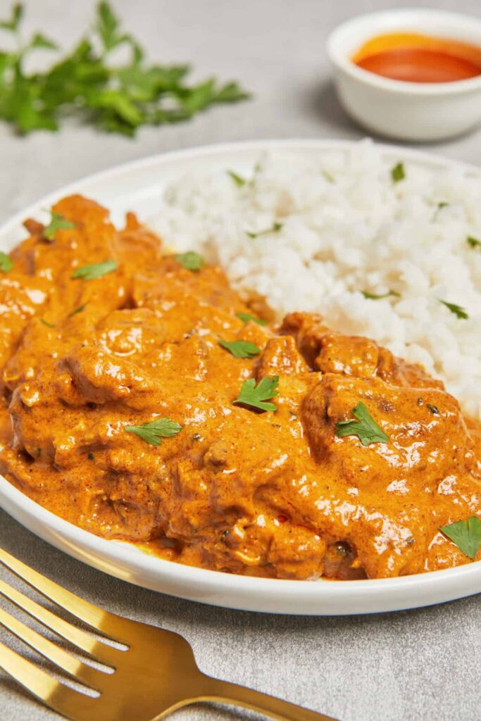Slow Cooker Chicken Tikka Masala | Baked Bree