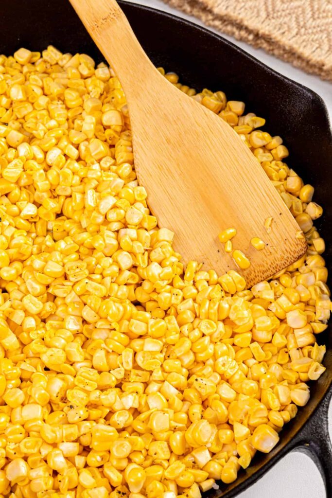 Fried Corn Recipe | Baked Bree