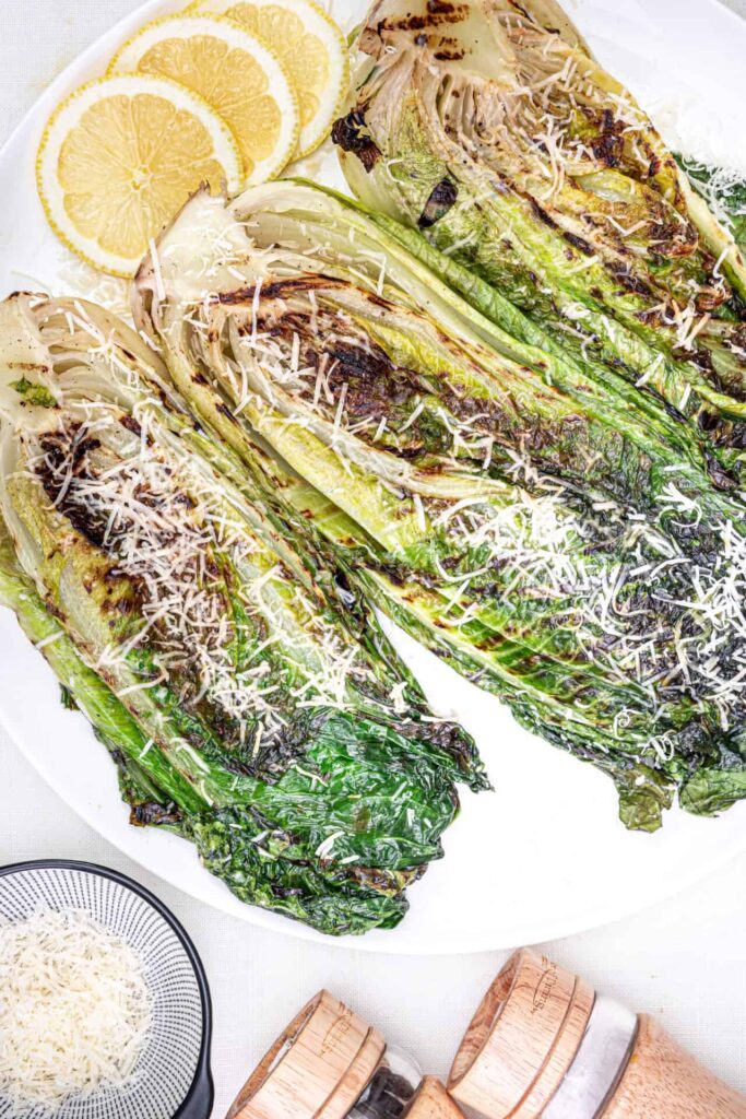 Grilled Romaine Salad | Baked Bree