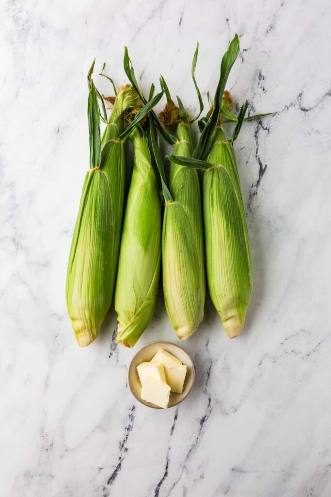 Microwave Corn on the Cob | Baked Bree