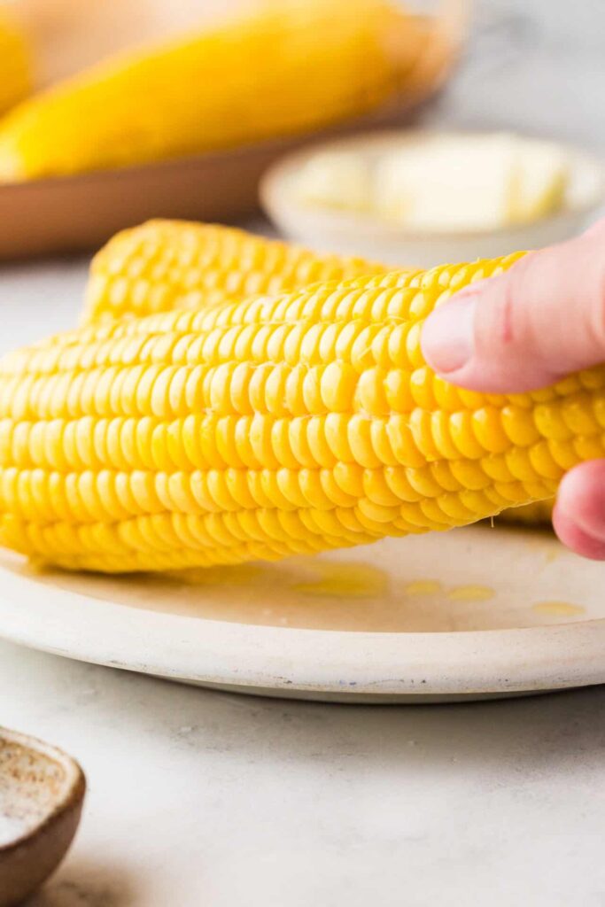 Microwave Corn on the Cob | Baked Bree