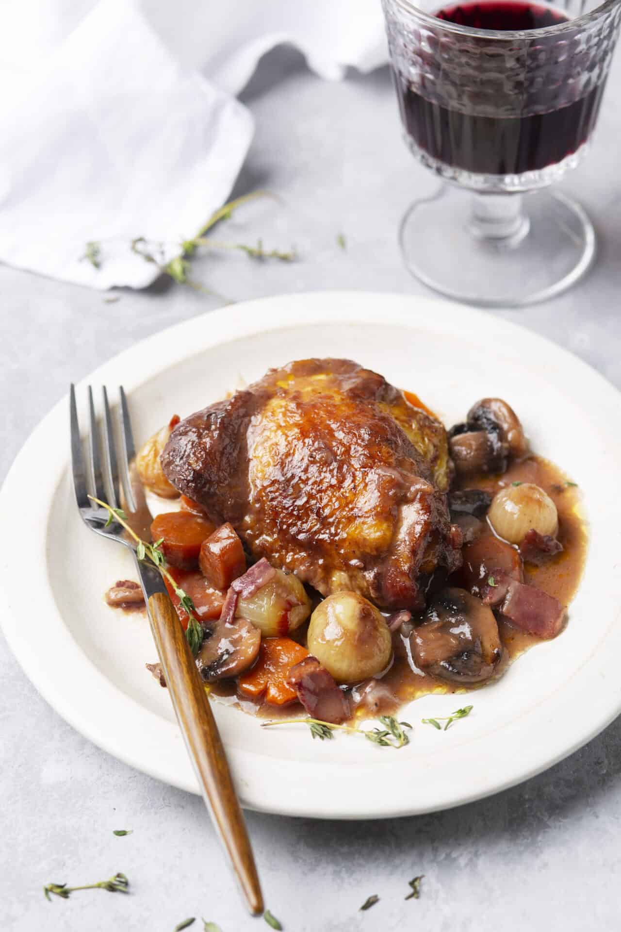 Coq au Vin Recipe | Baked Bree