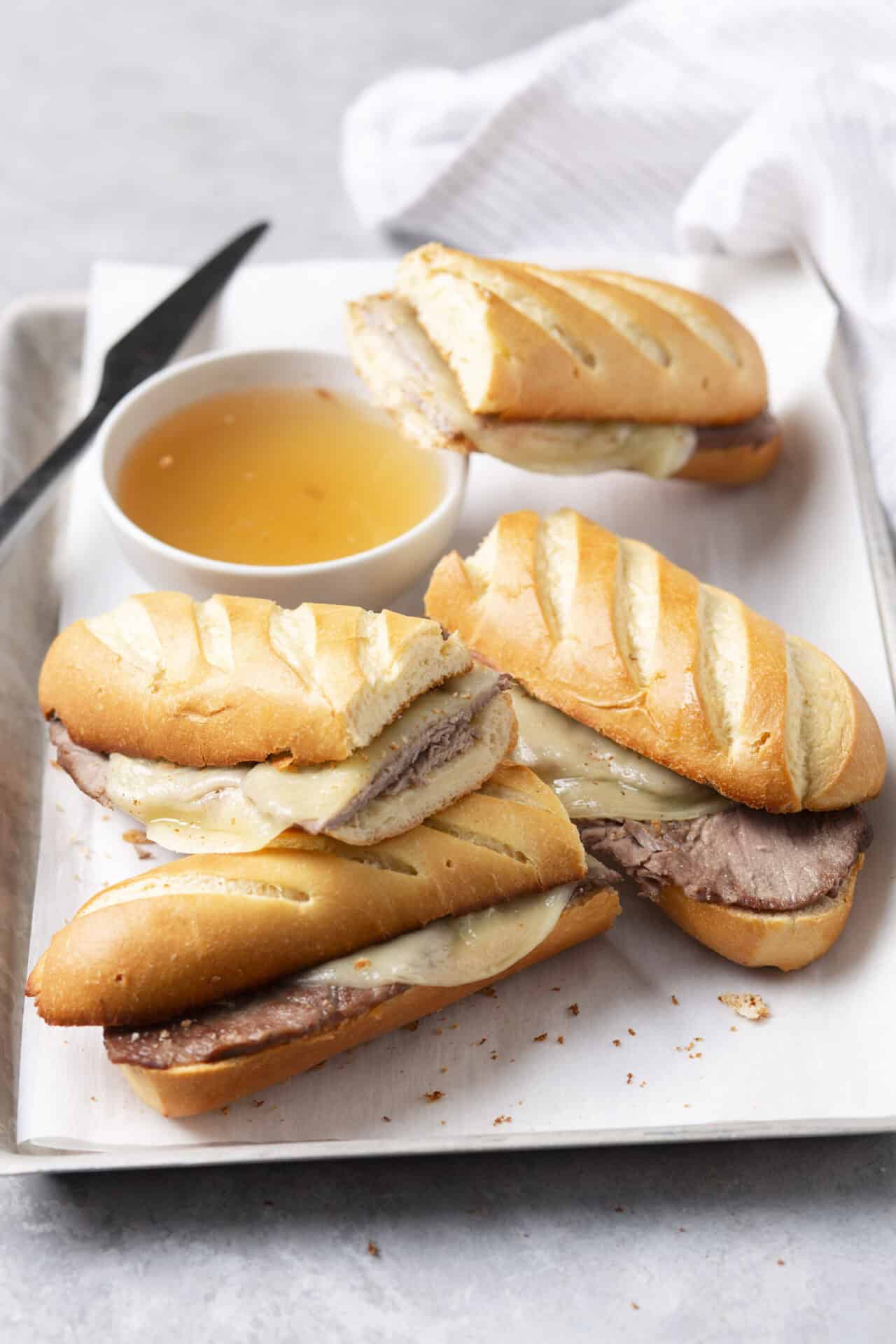 French Dip Sandwich | Baked Bree