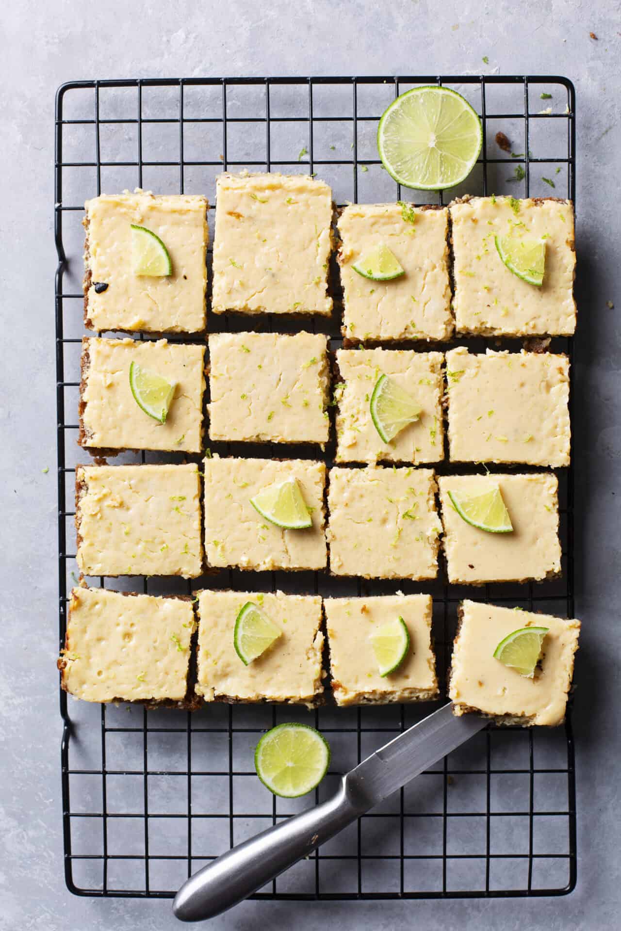 Key Lime Bars | Baked Bree