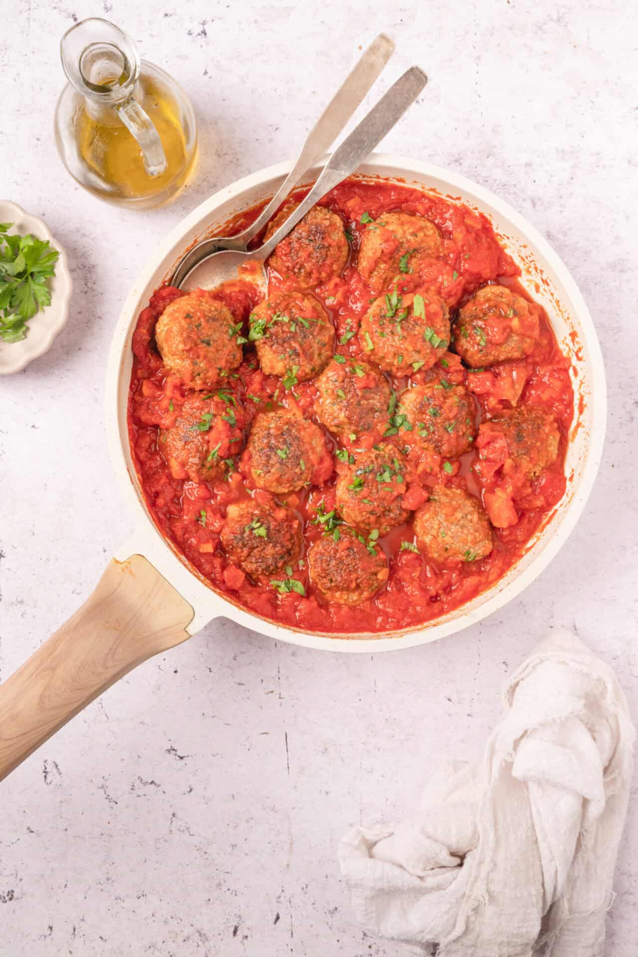 Spanish Meatballs | Baked Bree